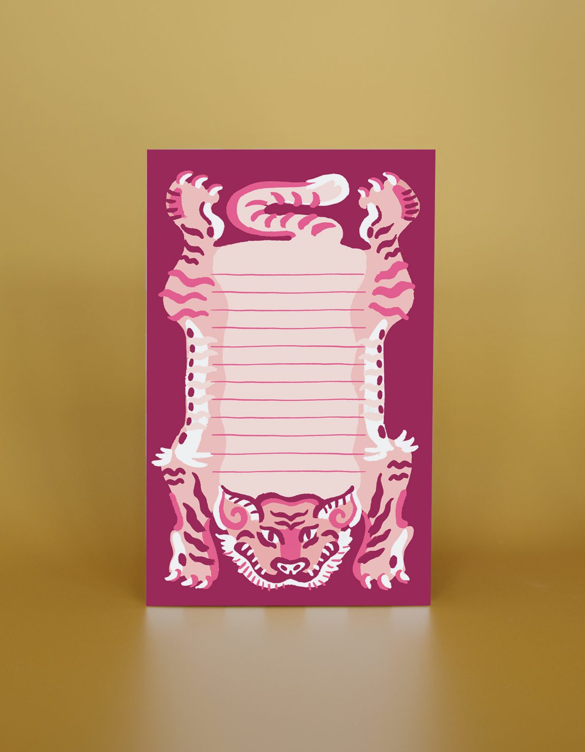 Tibetan Tiger Notepad – Idlewild Co.